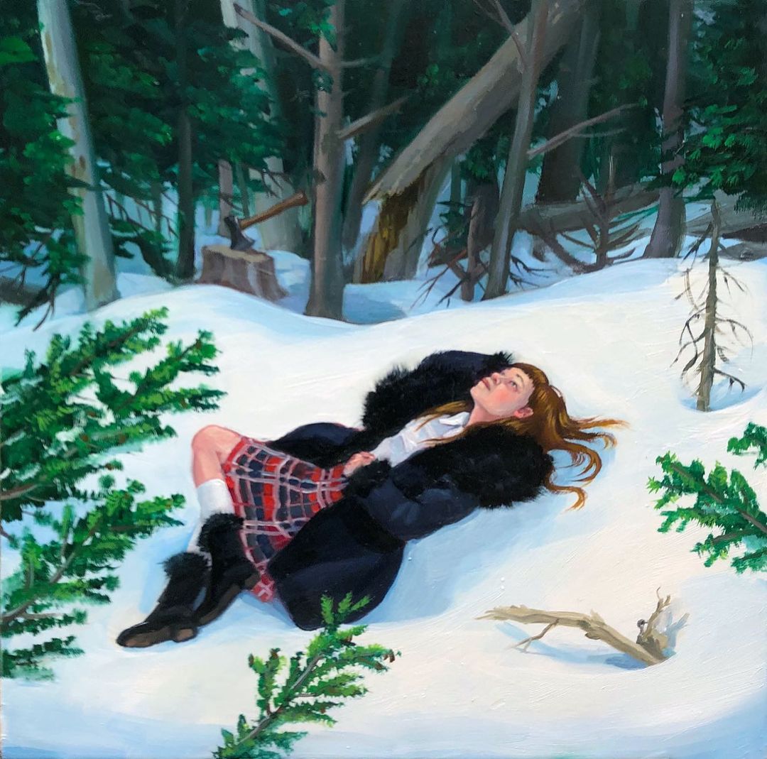 A Brush with Adolescence: Zoe Hawk’s Artistic Exploration of Girlhood ...