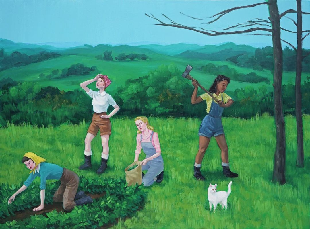 A Brush with Adolescence: Zoe Hawk’s Artistic Exploration of Girlhood ...