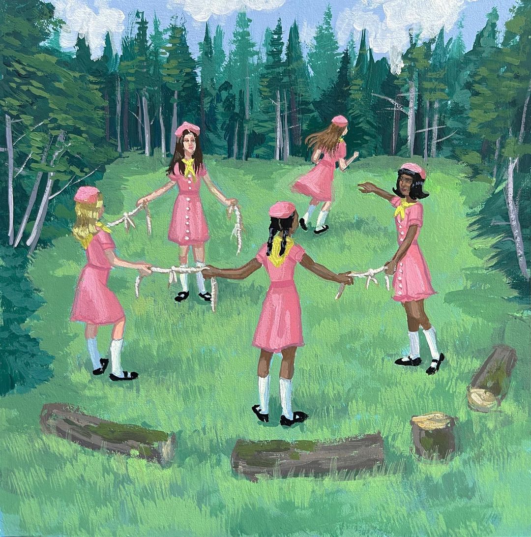 A Brush with Adolescence: Zoe Hawk’s Artistic Exploration of Girlhood ...