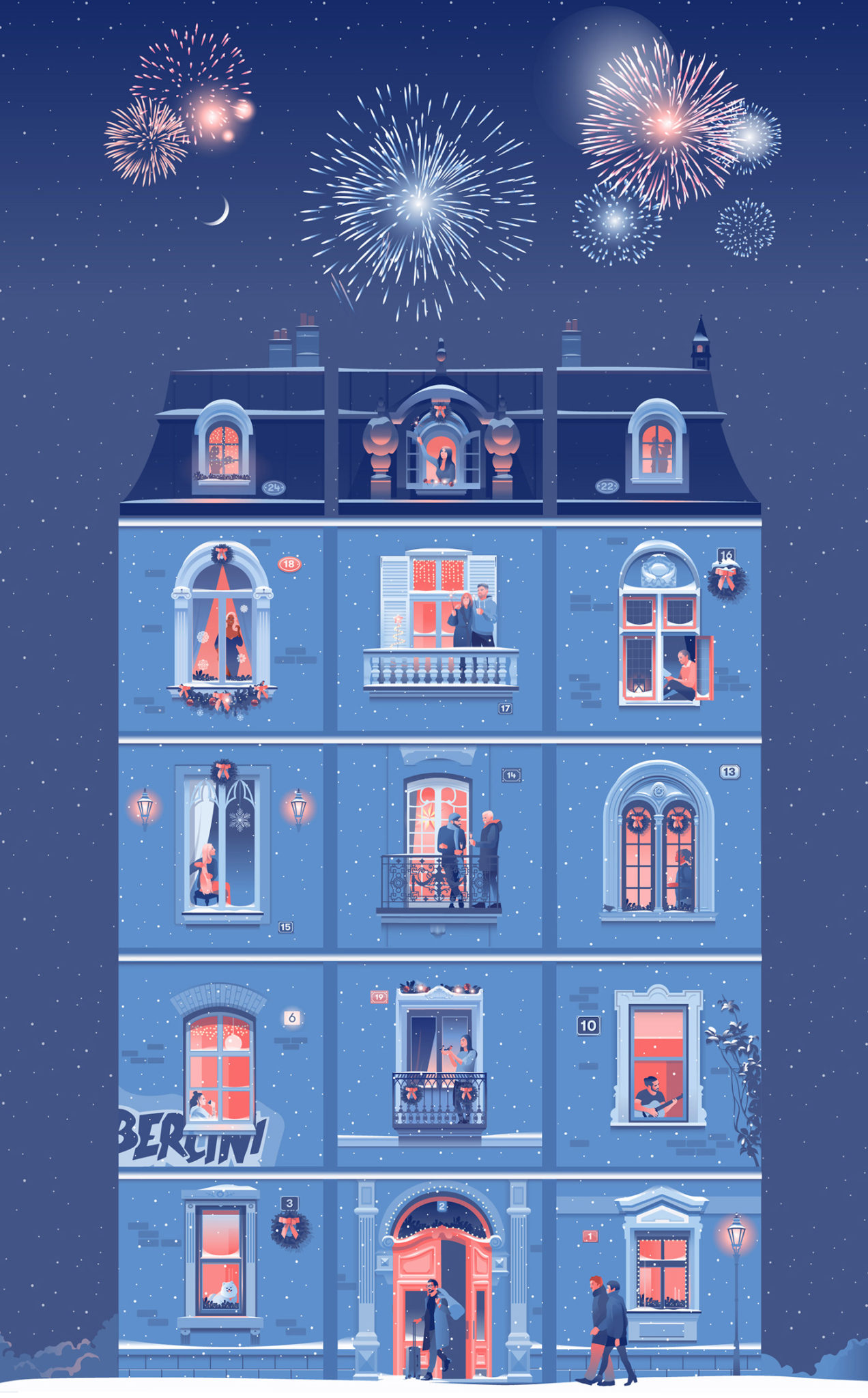 Retro Revival: The Art Deco-Inspired Illustrations of Anta Alek ...
