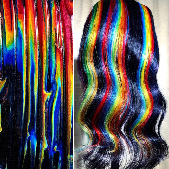 From Northern Lights to Rainbows: How Ursula Goff Transforms Hair into ...