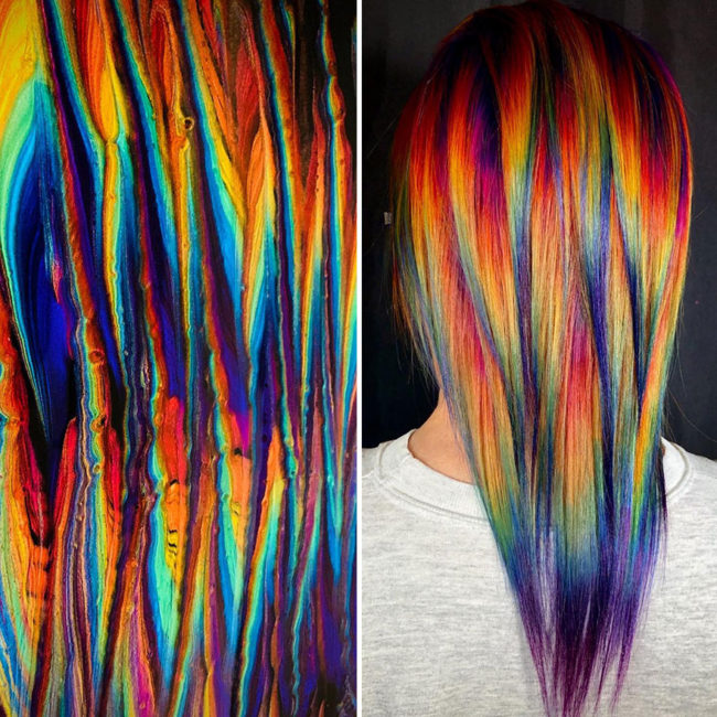 From Northern Lights to Rainbows: How Ursula Goff Transforms Hair into ...