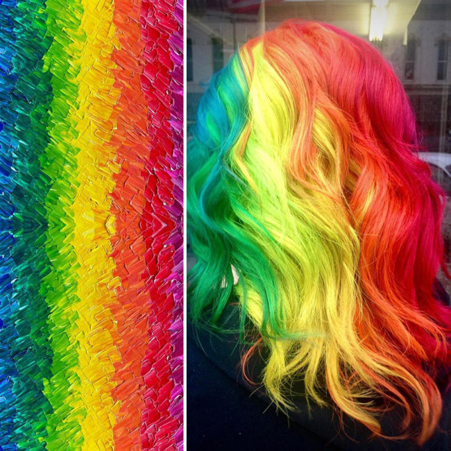 From Northern Lights to Rainbows: How Ursula Goff Transforms Hair into ...