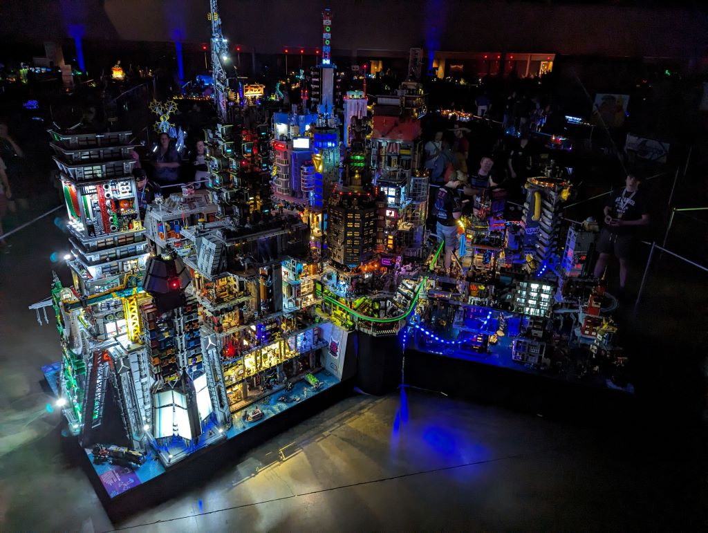 This Lego Cyberpunk City Called New Hashima Is Incredible! » Design You ...