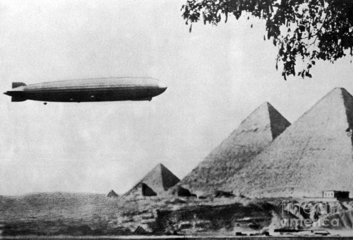 Embarking on a Breathtaking Aerial Adventure of of German Zeppelin ...