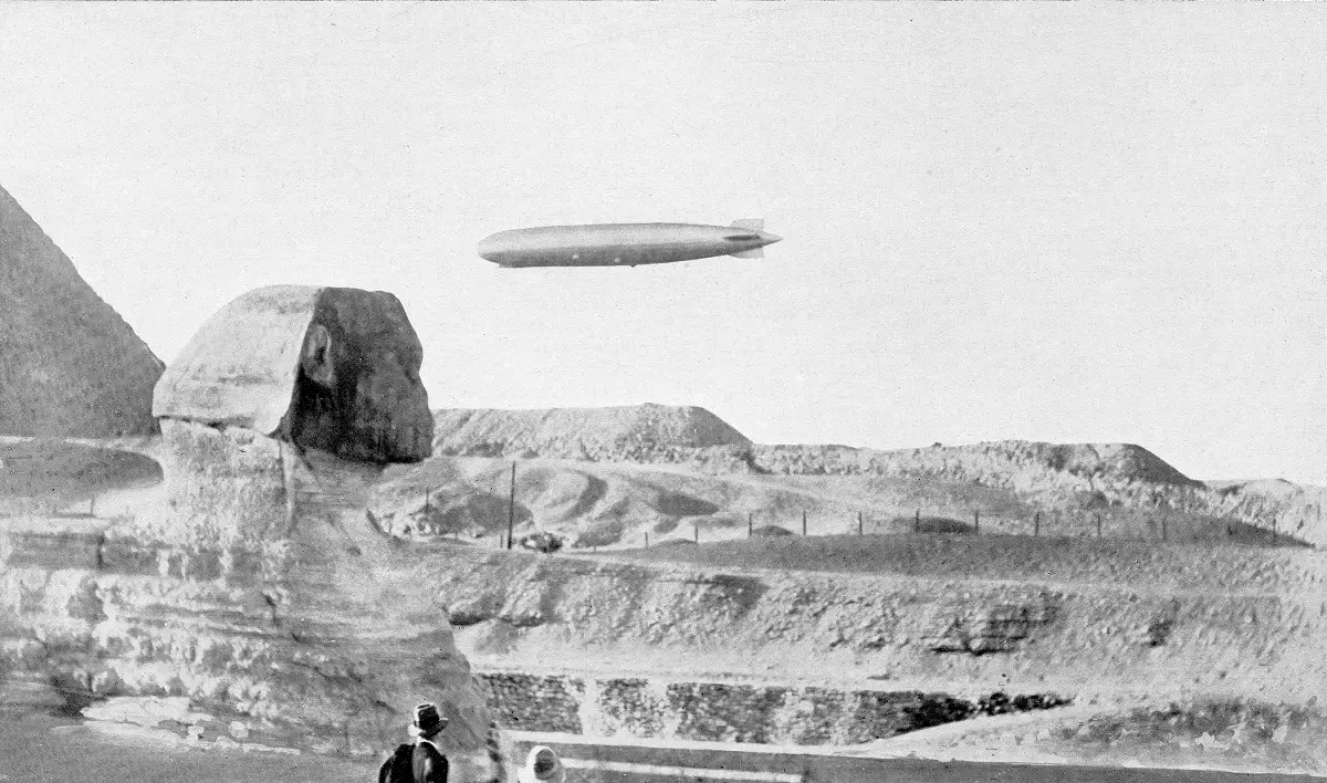 Embarking on a Breathtaking Aerial Adventure of of German Zeppelin ...