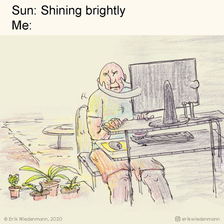 This Artist Creates Cartoons Describing His Complicated Relationship ...