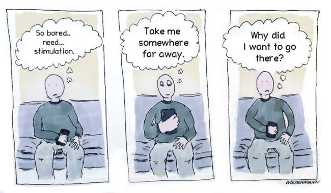 This Artist Creates Cartoons Describing His Complicated Relationship ...