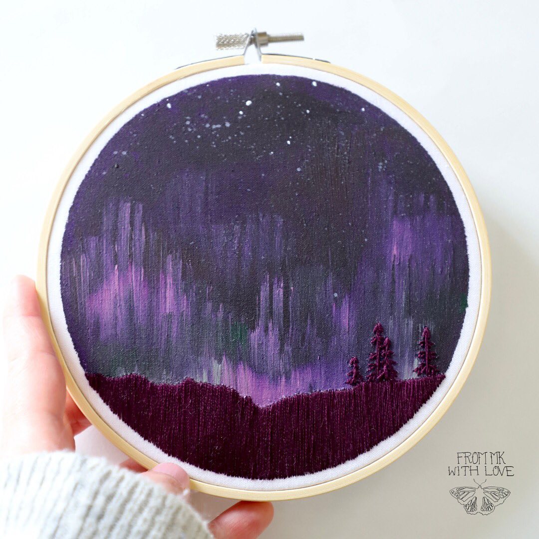 This Artist Creates Amazing Colorful Minimalistic Embroidery Art ...
