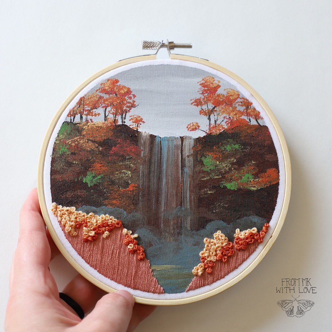This Artist Creates Amazing Colorful Minimalistic Embroidery Art ...