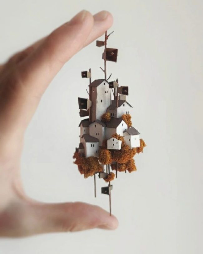 Meet Michael Davydov, The Artist Who Makes Tiny Fantasy Worlds Out of ...