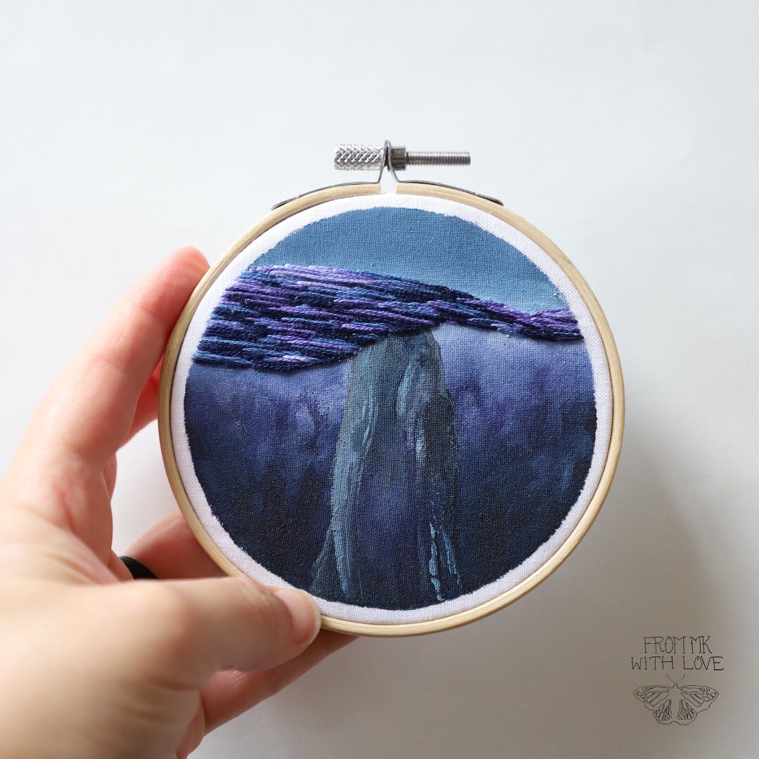 This Artist Creates Amazing Colorful Minimalistic Embroidery Art ...
