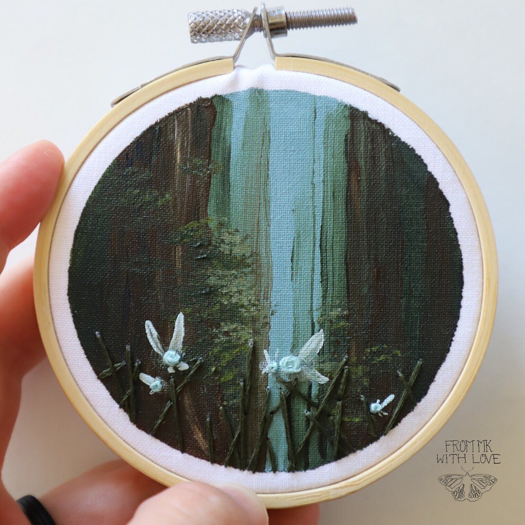 This Artist Creates Amazing Colorful Minimalistic Embroidery Art ...