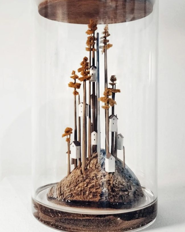 Meet Michael Davydov, The Artist Who Makes Tiny Fantasy Worlds Out of ...