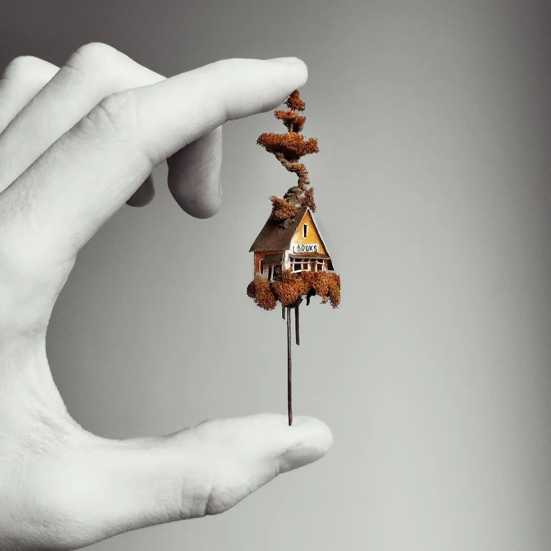 Meet Michael Davydov, The Artist Who Makes Tiny Fantasy Worlds Out of ...