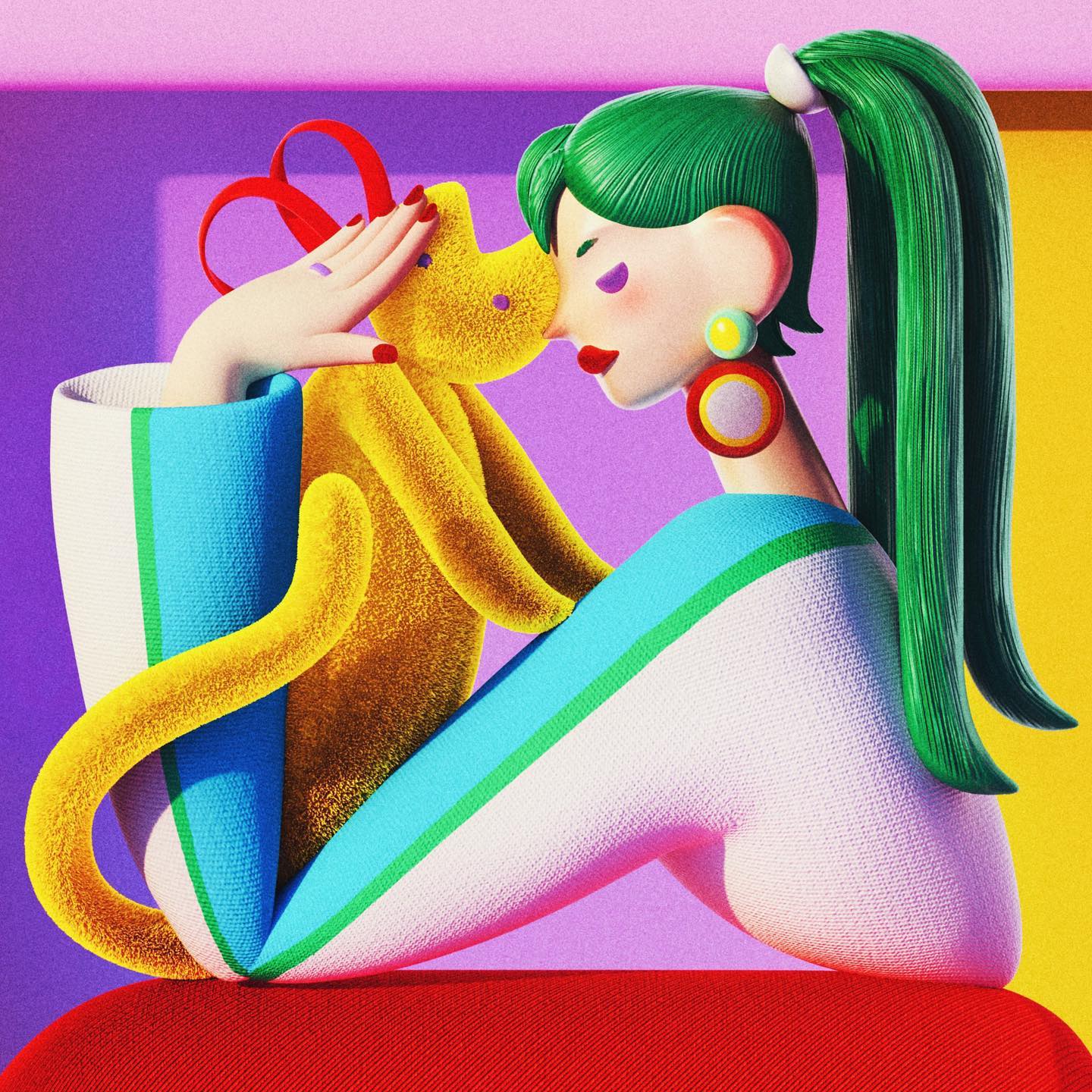 The Superb Vibrant 3D Art by Lisa Odette » Design You Trust — Design ...
