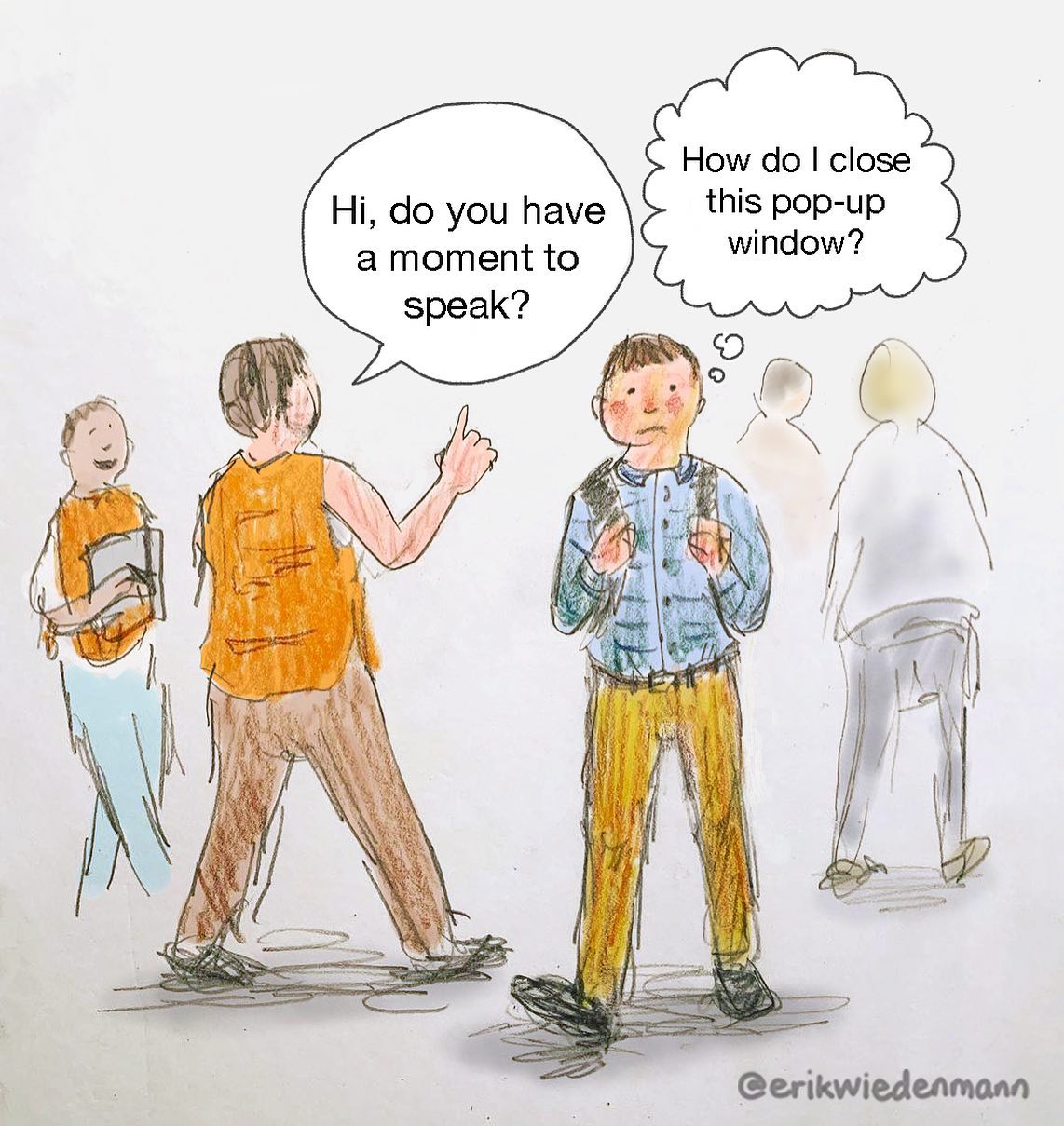 This Artist Creates Cartoons Describing His Complicated Relationship ...