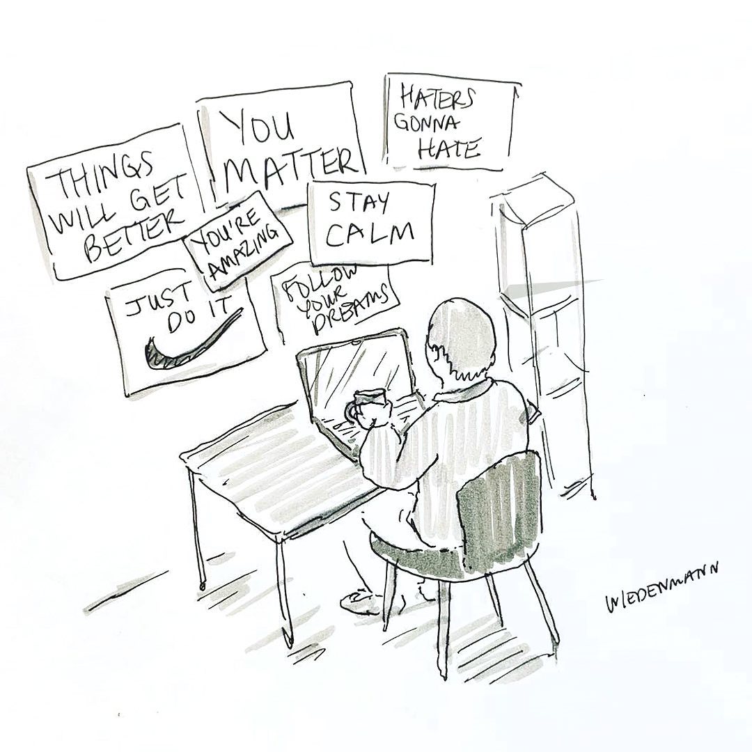 This Artist Creates Cartoons Describing His Complicated Relationship ...