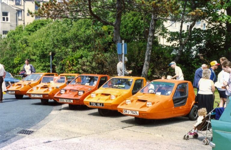 A Visual Journey Through the History of the Bond Bug: The Three-Wheeled ...