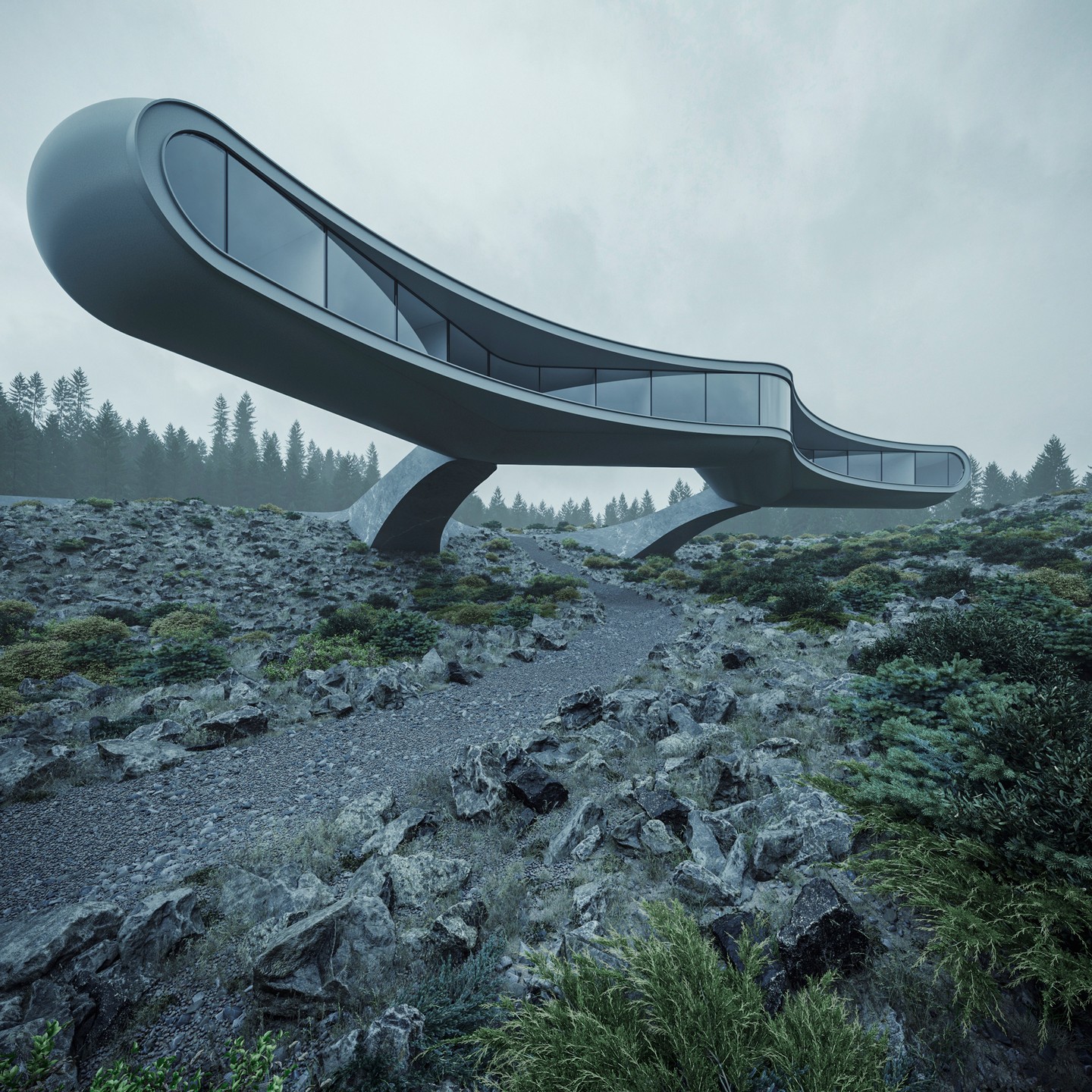 The Superb Futuristic Architectural Concepts by Alexander Zhidkov ...