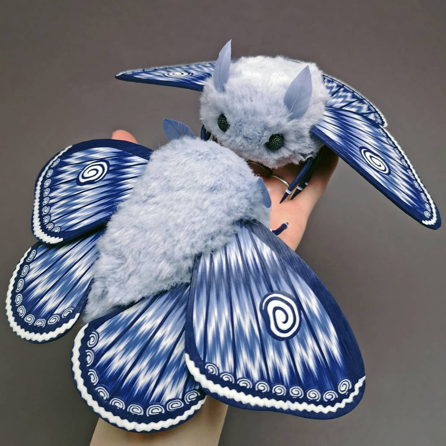 Artist Makes Tiny Fantasy Moth Dolls That Are Completely Handmade ...