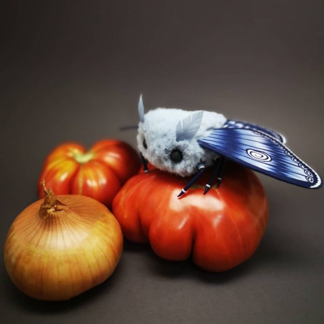 Artist Makes Tiny Fantasy Moth Dolls That Are Completely Handmade ...
