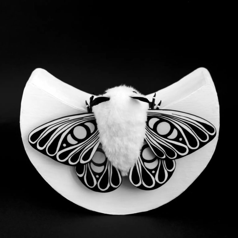 Artist Makes Tiny Fantasy Moth Dolls That Are Completely Handmade ...