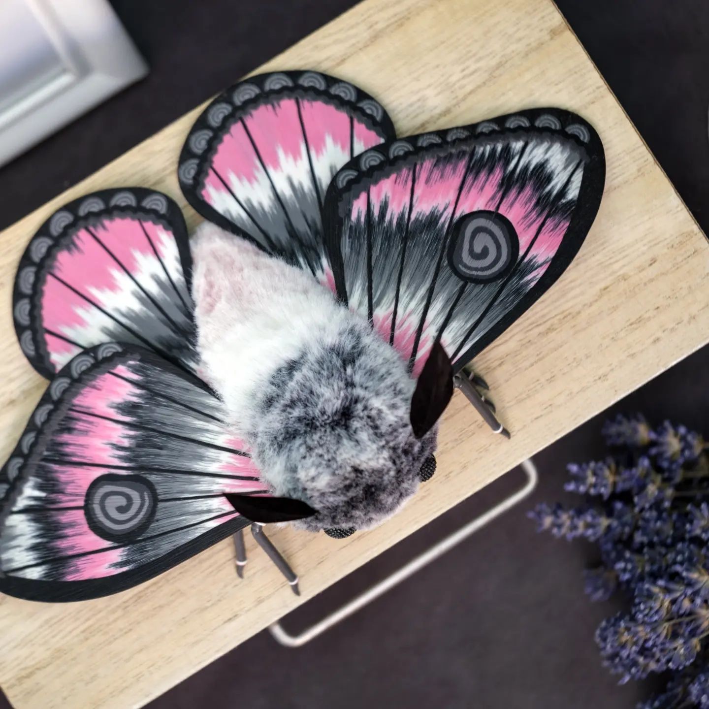 Artist Makes Tiny Fantasy Moth Dolls That Are Completely Handmade ...