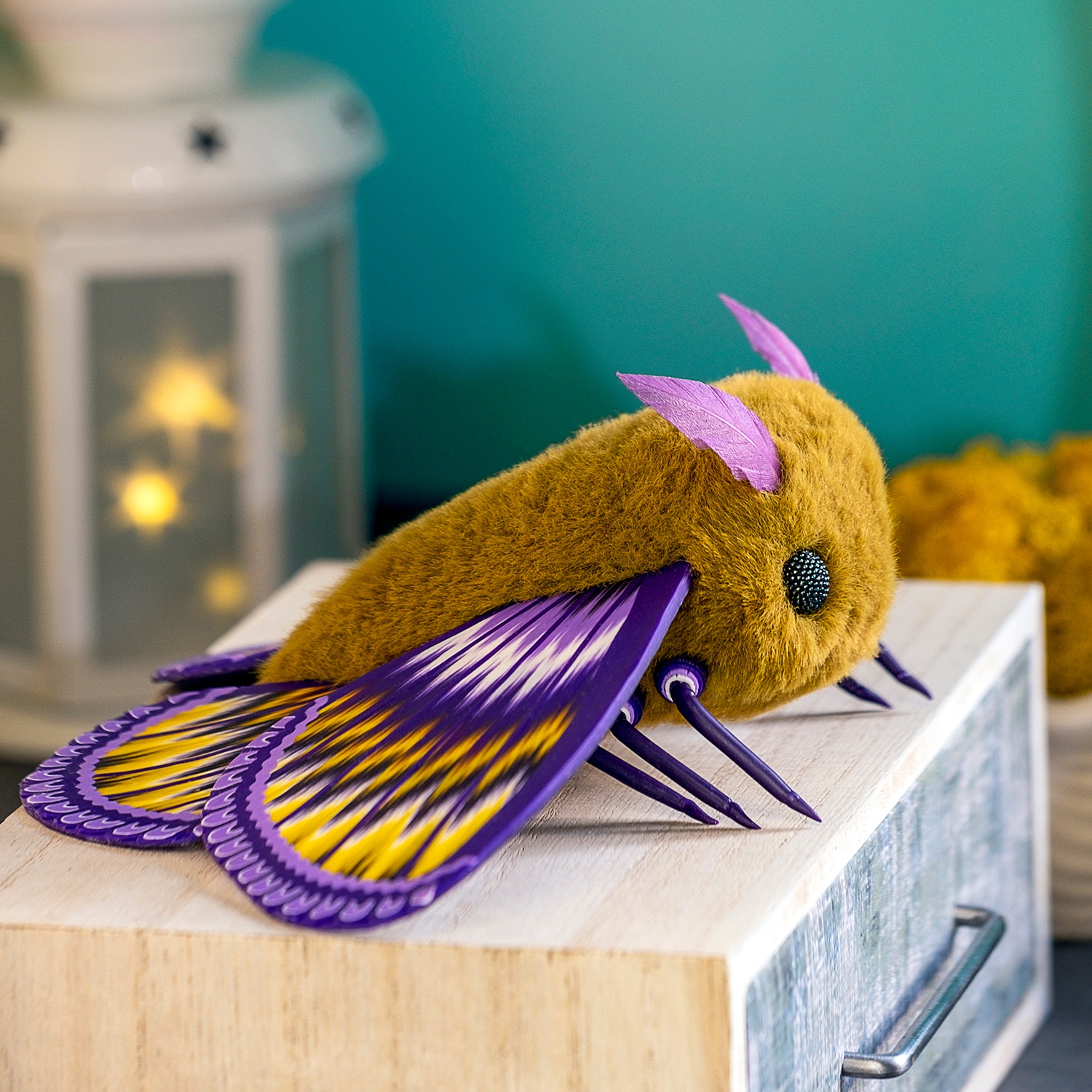 Artist Makes Tiny Fantasy Moth Dolls That Are Completely Handmade ...