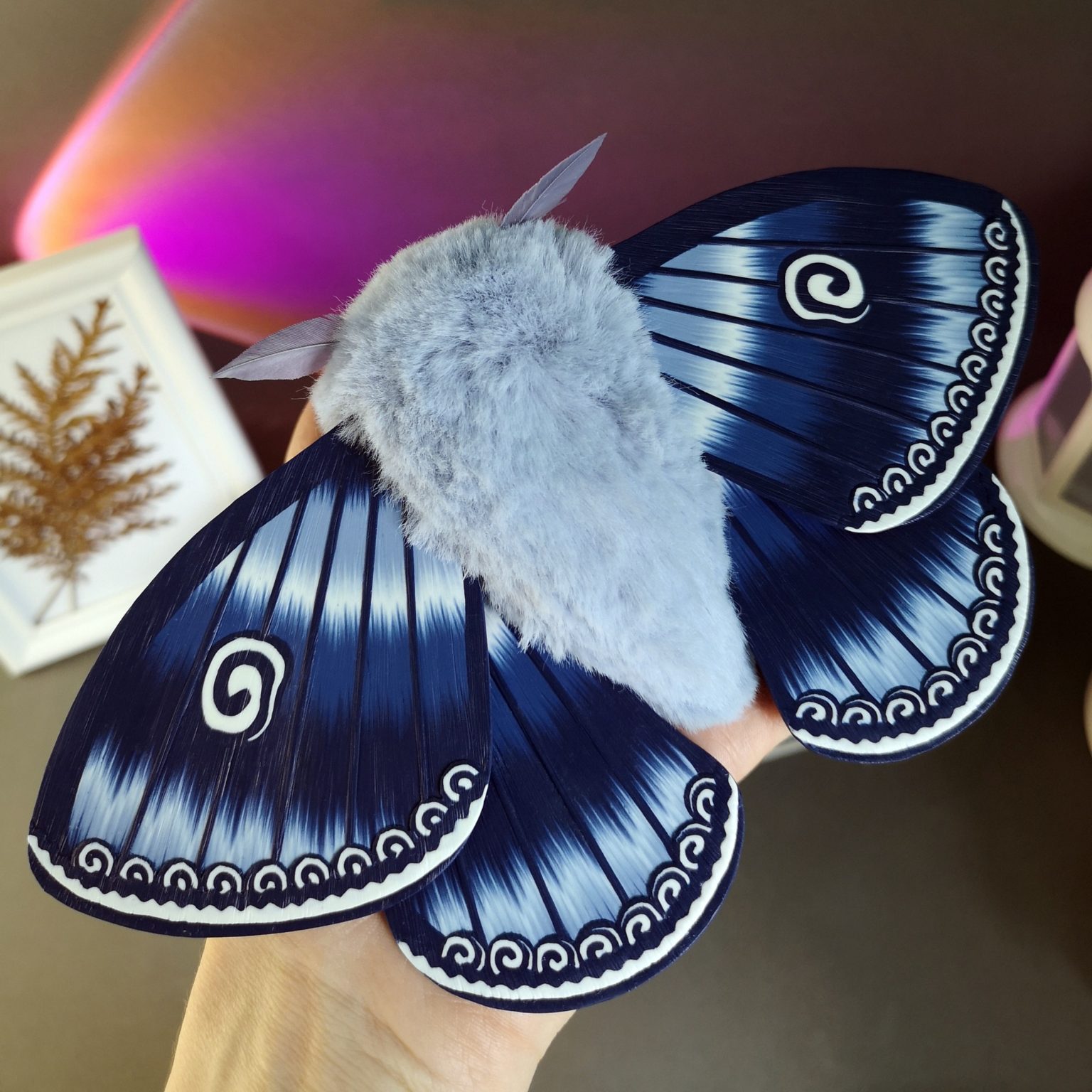 Artist Makes Tiny Fantasy Moth Dolls That Are Completely Handmade ...