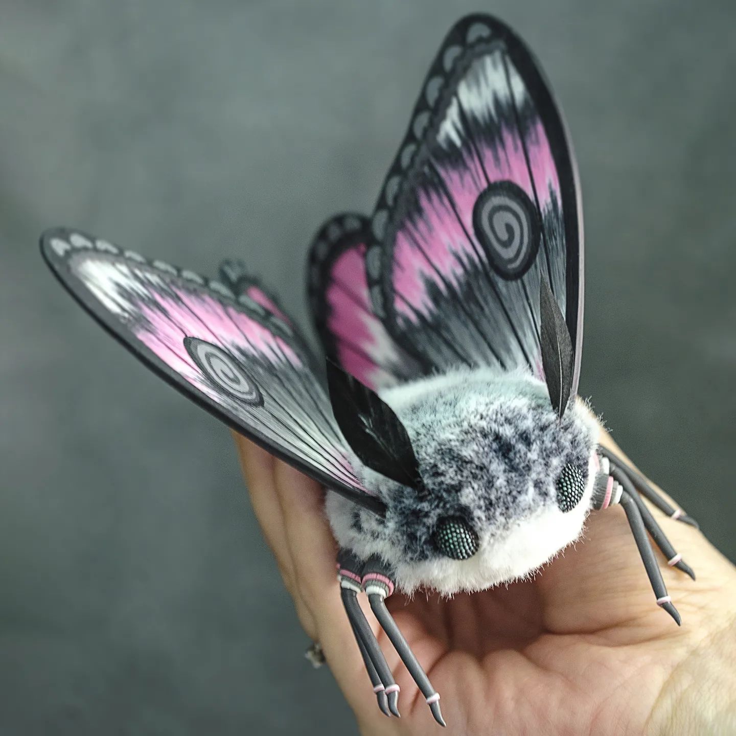Artist Makes Tiny Fantasy Moth Dolls That Are Completely Handmade ...