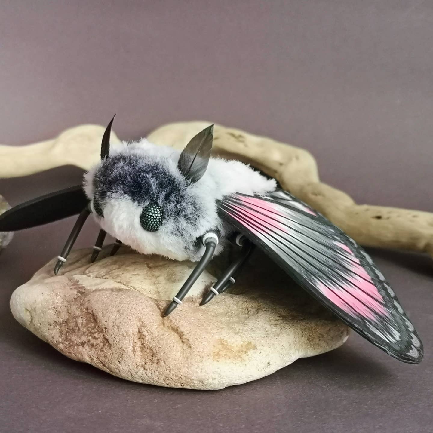 Artist Makes Tiny Fantasy Moth Dolls That Are Completely Handmade ...