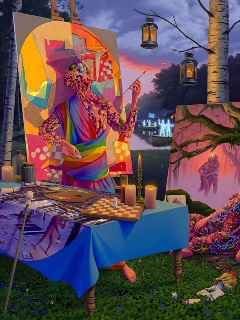 The Mythic Realms of Bizarre Artworks by Adrian Cox » Design You Trust ...