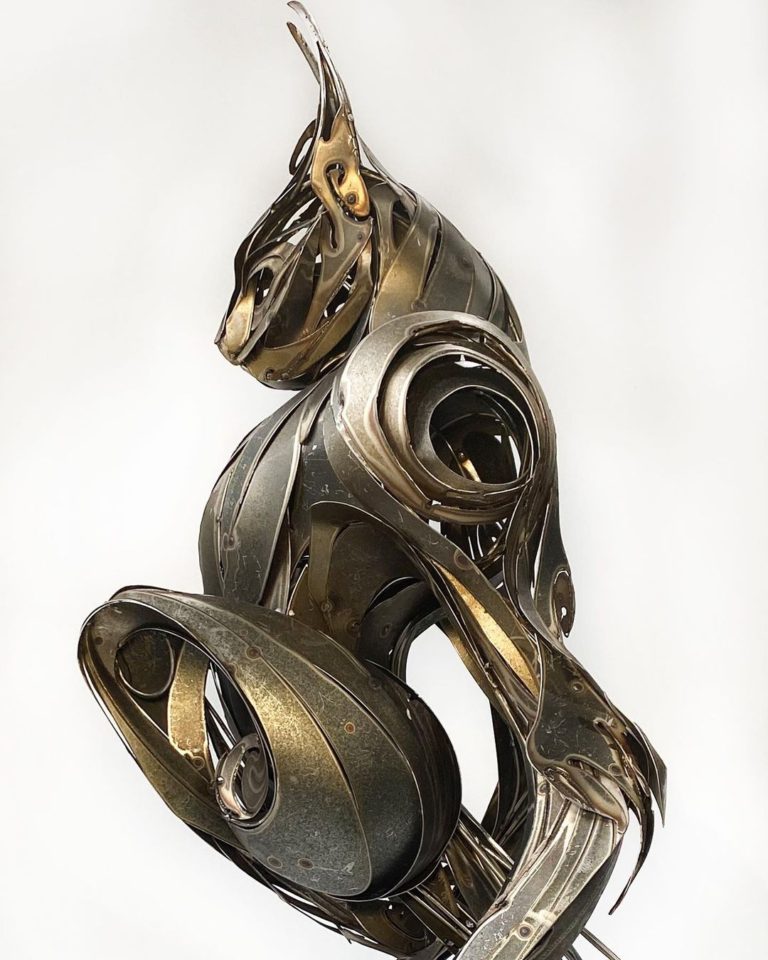 The Breathtaking Fluid Metal Sculptures by Georgie Seccull » Design You ...
