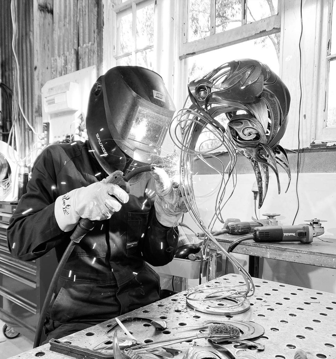 The Breathtaking Fluid Metal Sculptures by Georgie Seccull » Design You ...