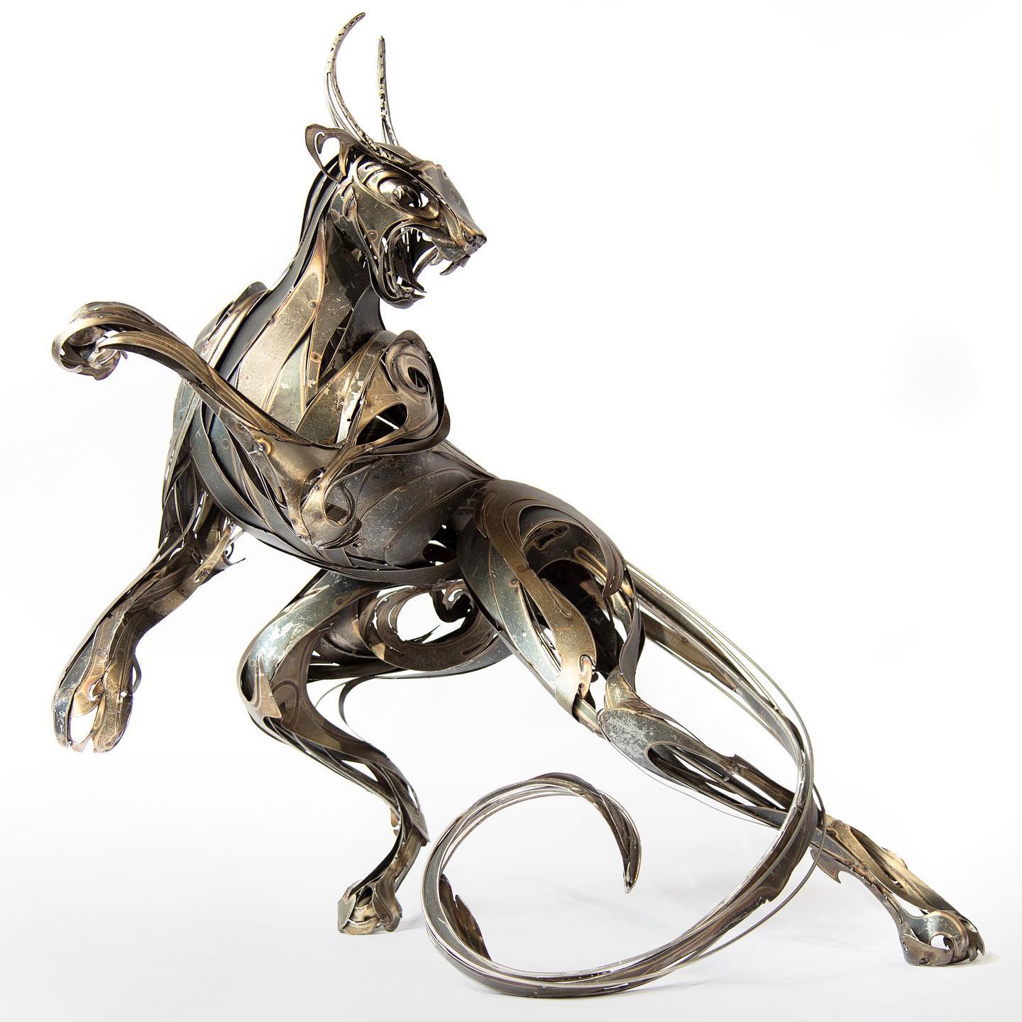 The Breathtaking Fluid Metal Sculptures by Georgie Seccull » Design You ...