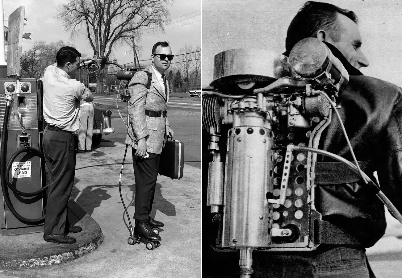 Daredevil Motorized Roller Skates From the 1960s » Design You Trust ...