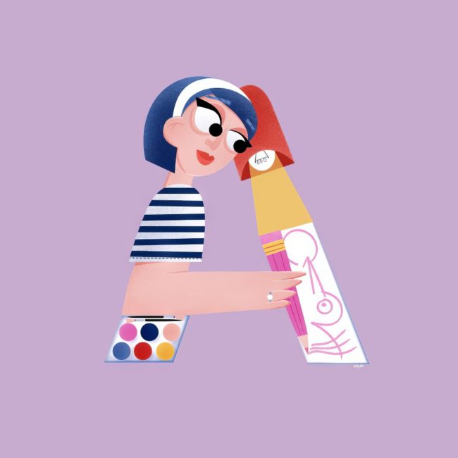 “Not Alone”: An Artist Illustrated All Letters Of Alphabet In A ...