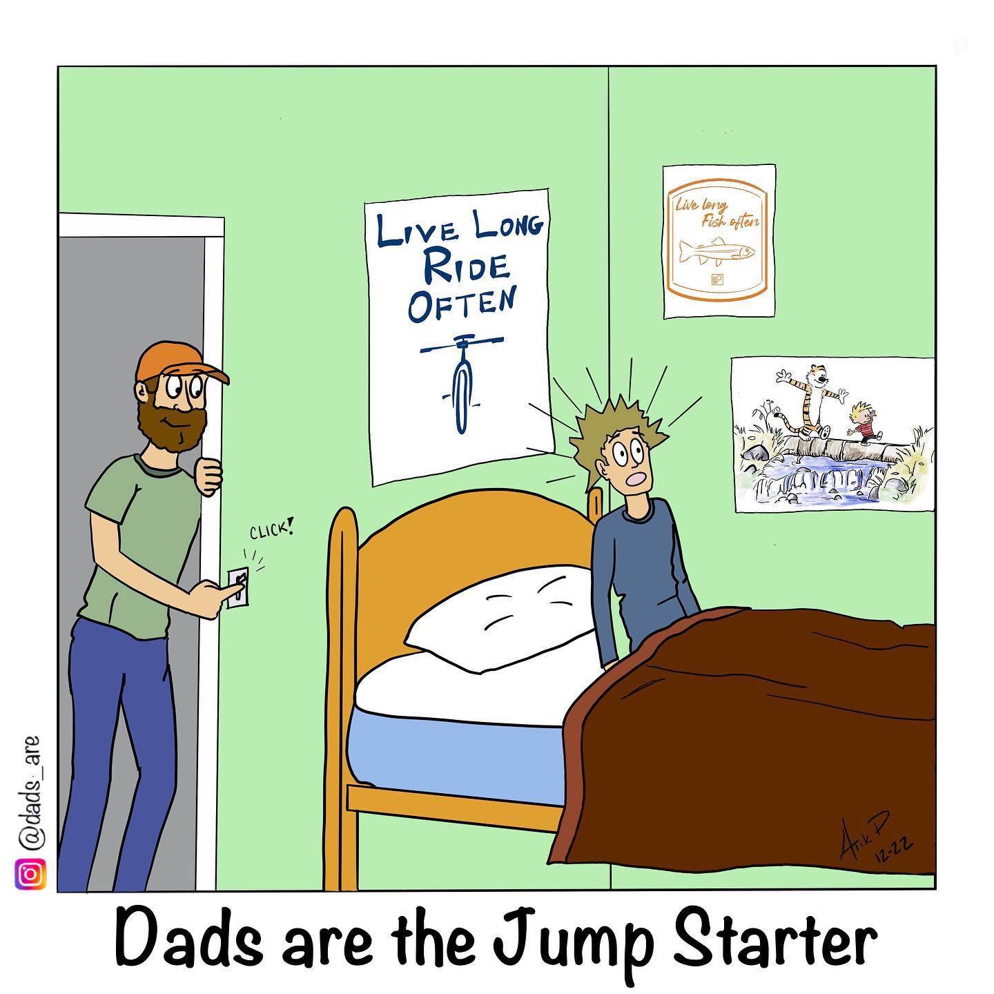 “Dads Are”: Artist Illustrates The Average Experience Of Being A Dad ...