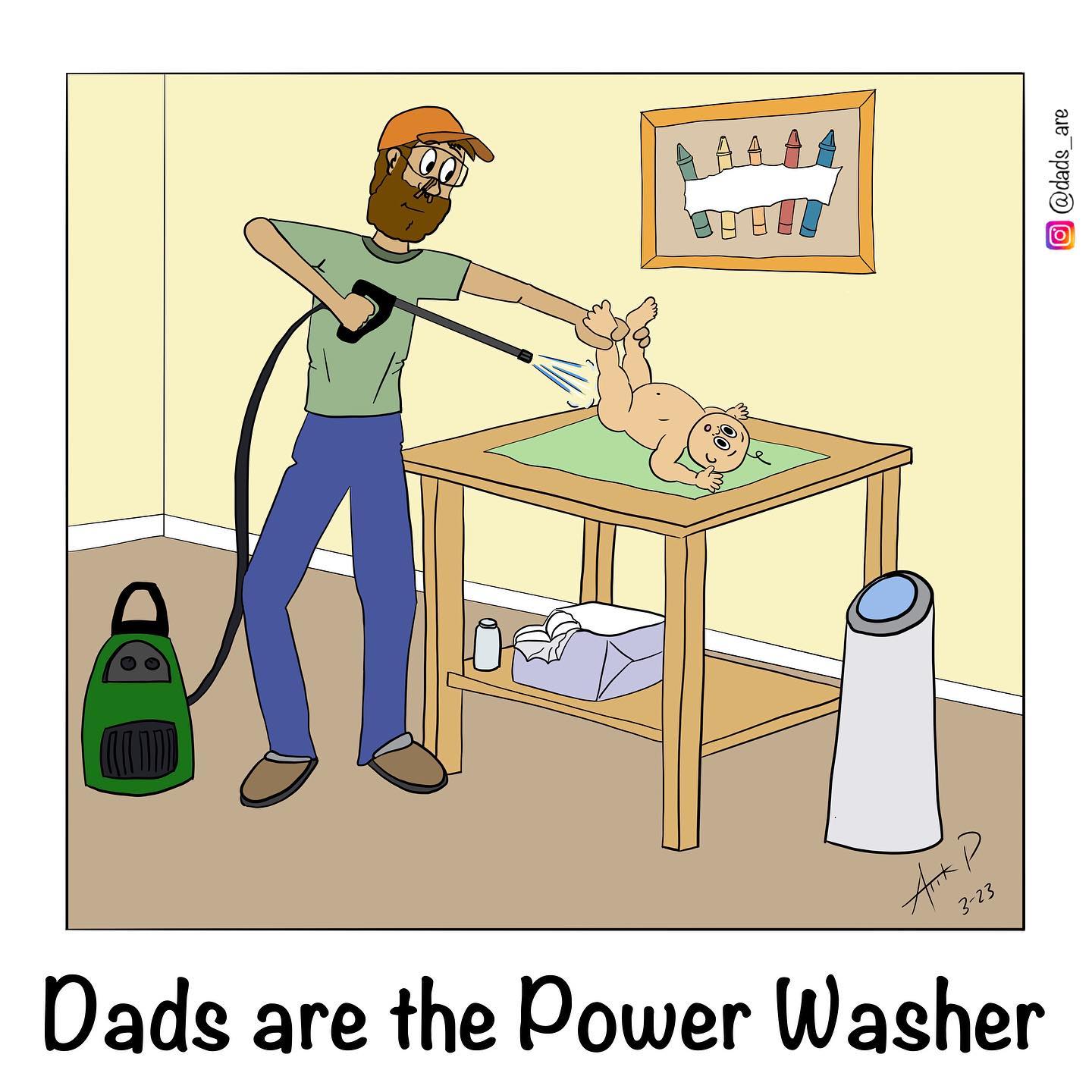 “Dads Are”: Artist Illustrates The Average Experience Of Being A Dad ...