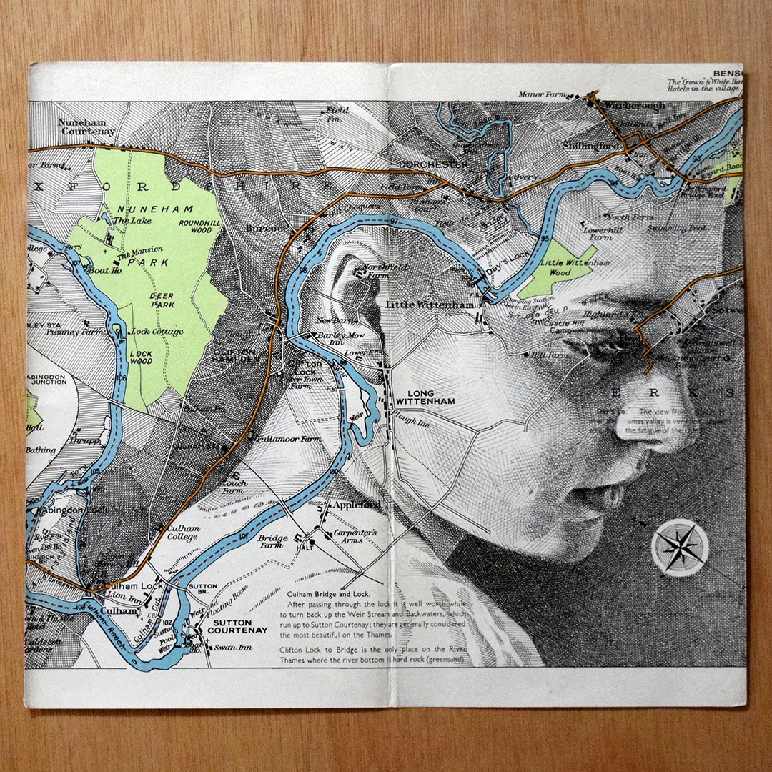 Where Portraits Meet Cartography: The Mindblowing Art of Ed Fairburn ...