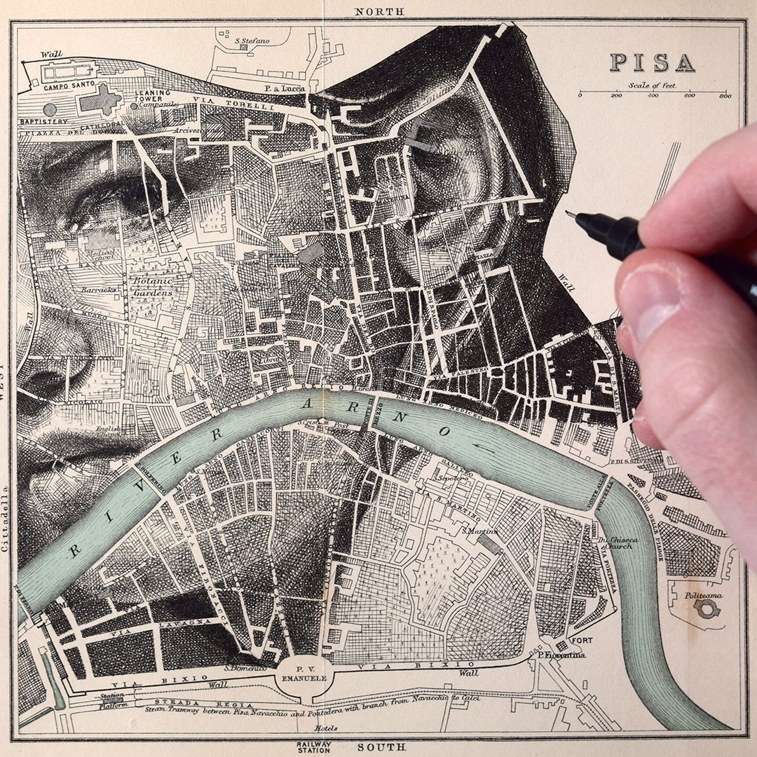 Where Portraits Meet Cartography: The Mindblowing Art of Ed Fairburn ...