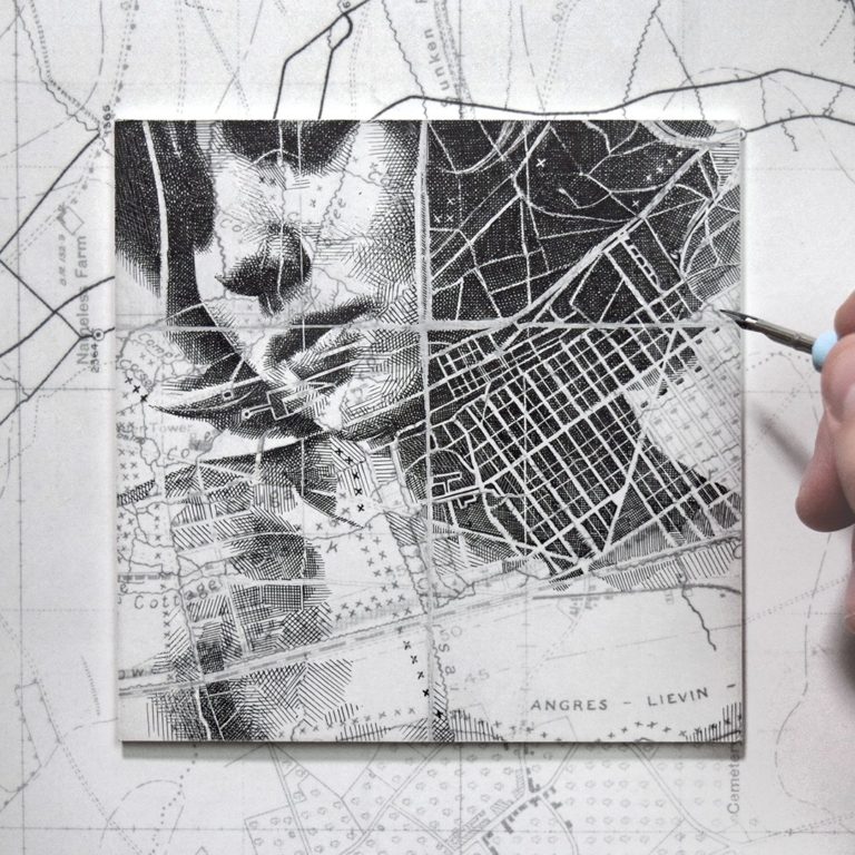 Where Portraits Meet Cartography: The Mindblowing Art of Ed Fairburn ...