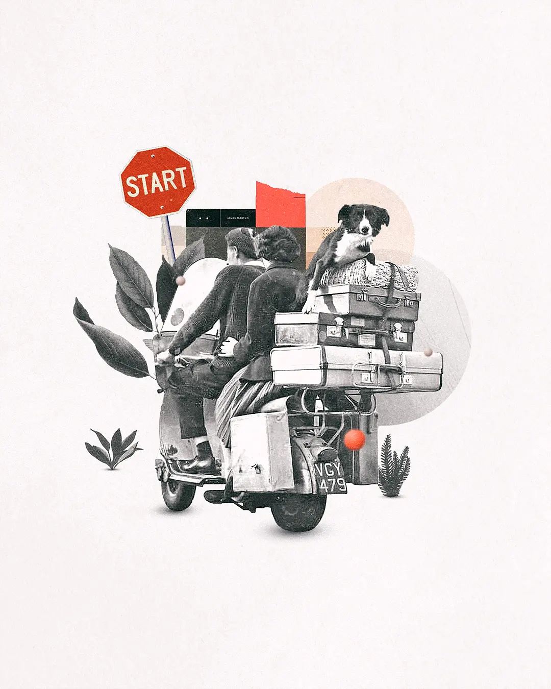 Spanish Artist Juan Carlos García Infuses Emotion into Everyday Scenes through Digital Collages ...