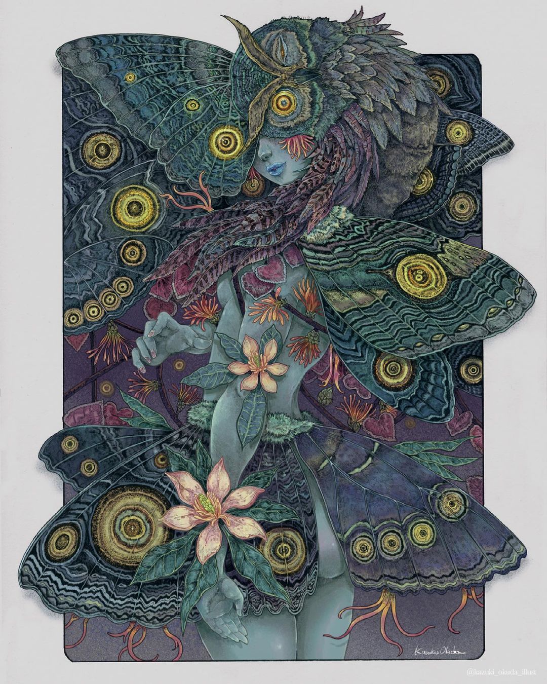 Intricate Fantasy Illustrations by Kazuki Okuda » Design You Trust ...