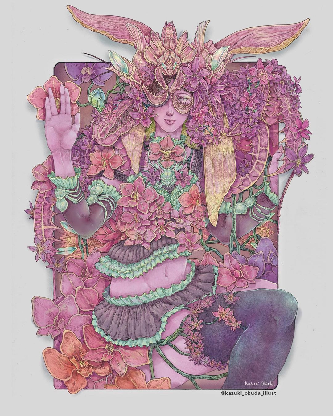 Intricate Fantasy Illustrations by Kazuki Okuda » Design You Trust — Design Daily Since 2007