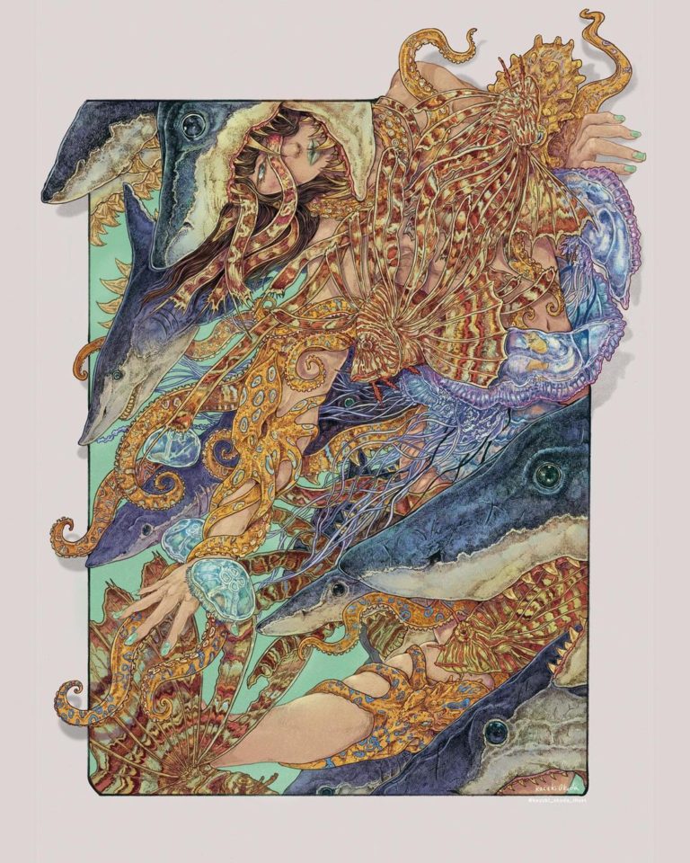 Intricate Fantasy Illustrations by Kazuki Okuda » Design You Trust — Design Daily Since 2007