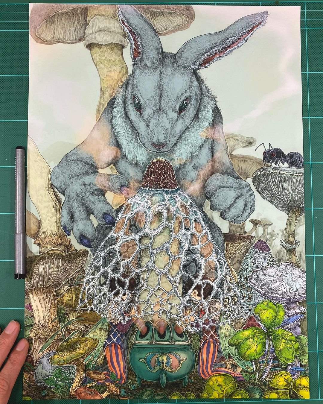 Intricate Fantasy Illustrations by Kazuki Okuda » Design You Trust — Design Daily Since 2007