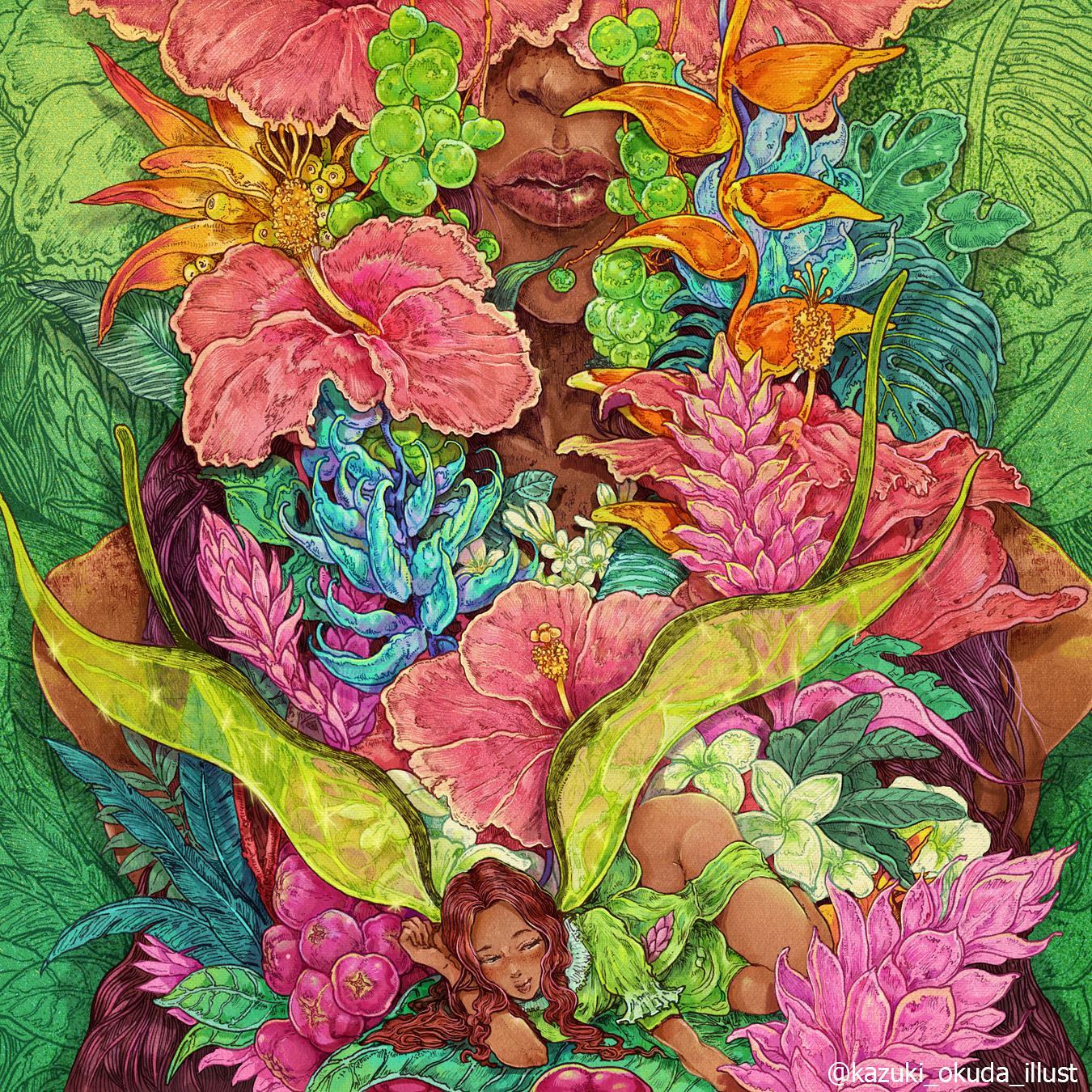 Intricate Fantasy Illustrations by Kazuki Okuda » Design You Trust — Design Daily Since 2007