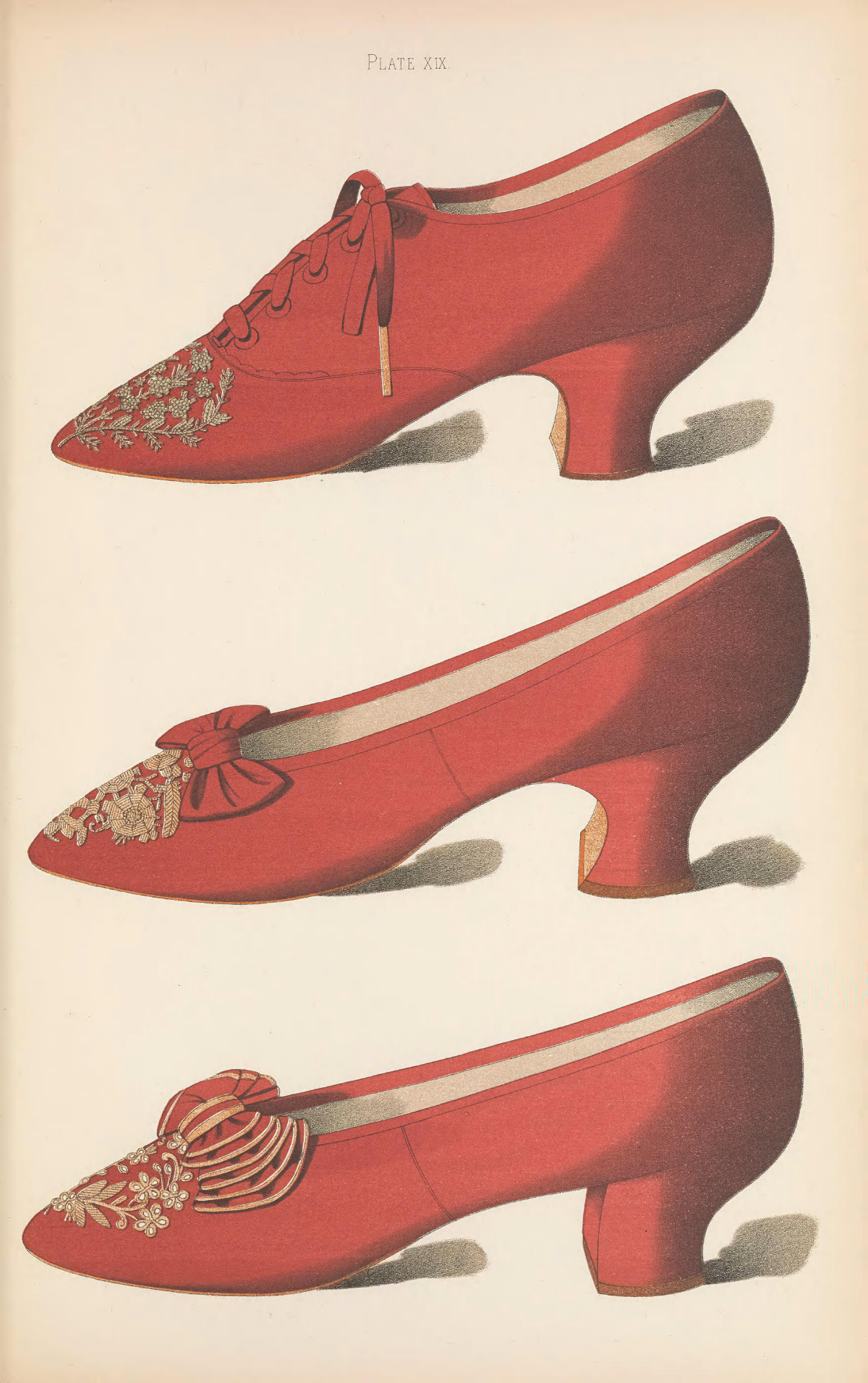 The Visual Explanation of The Ladies’ Dress Shoes in the Nineteenth ...